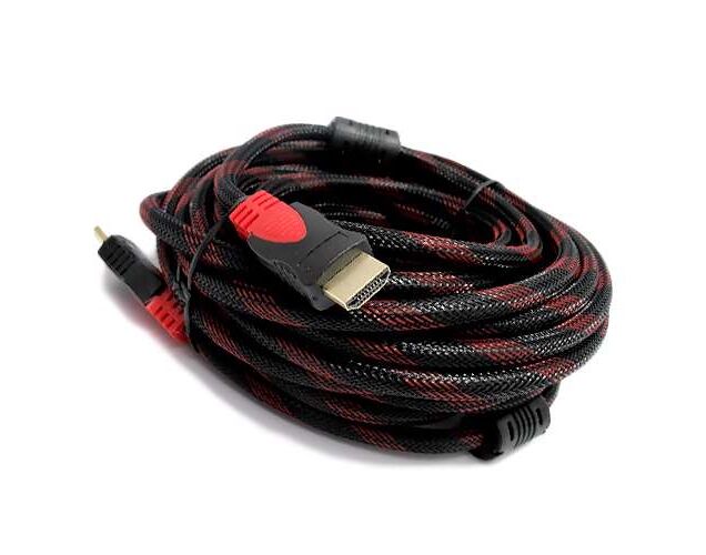 HDMI kabl na HDMI 10m crno/crveni (MS)