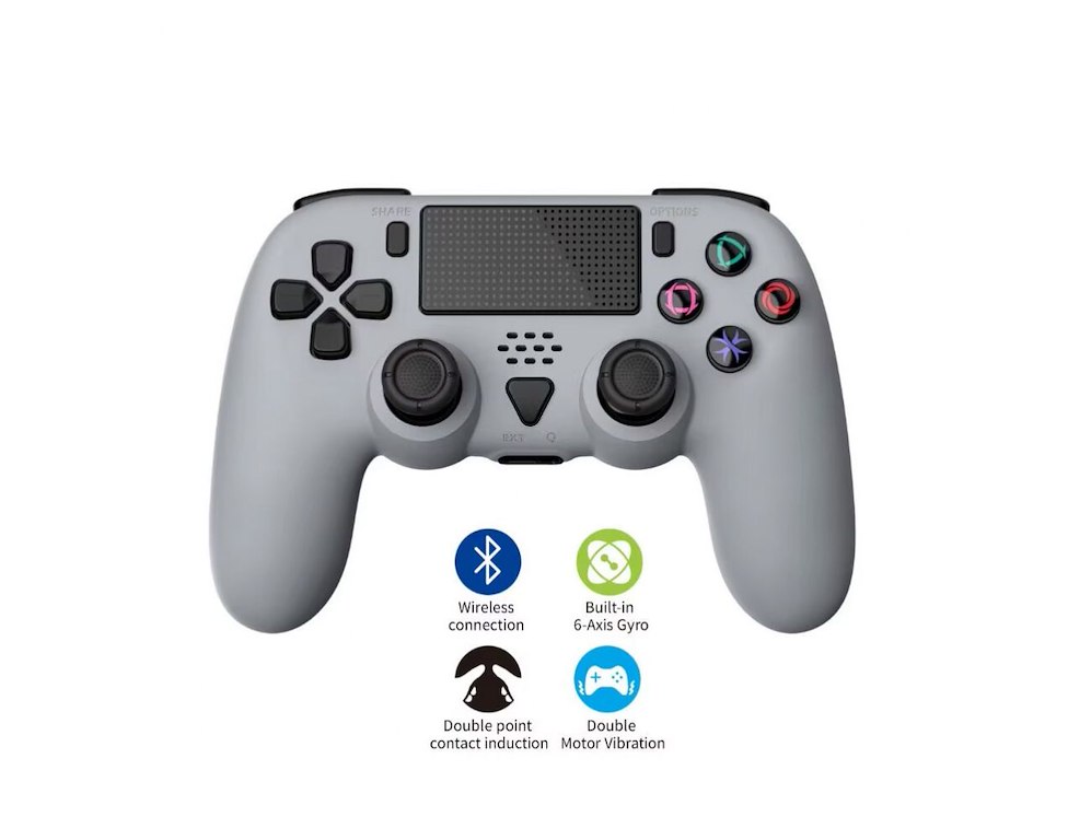 Joypad Dobe TP5-35137 WIFI - PS5 sivi