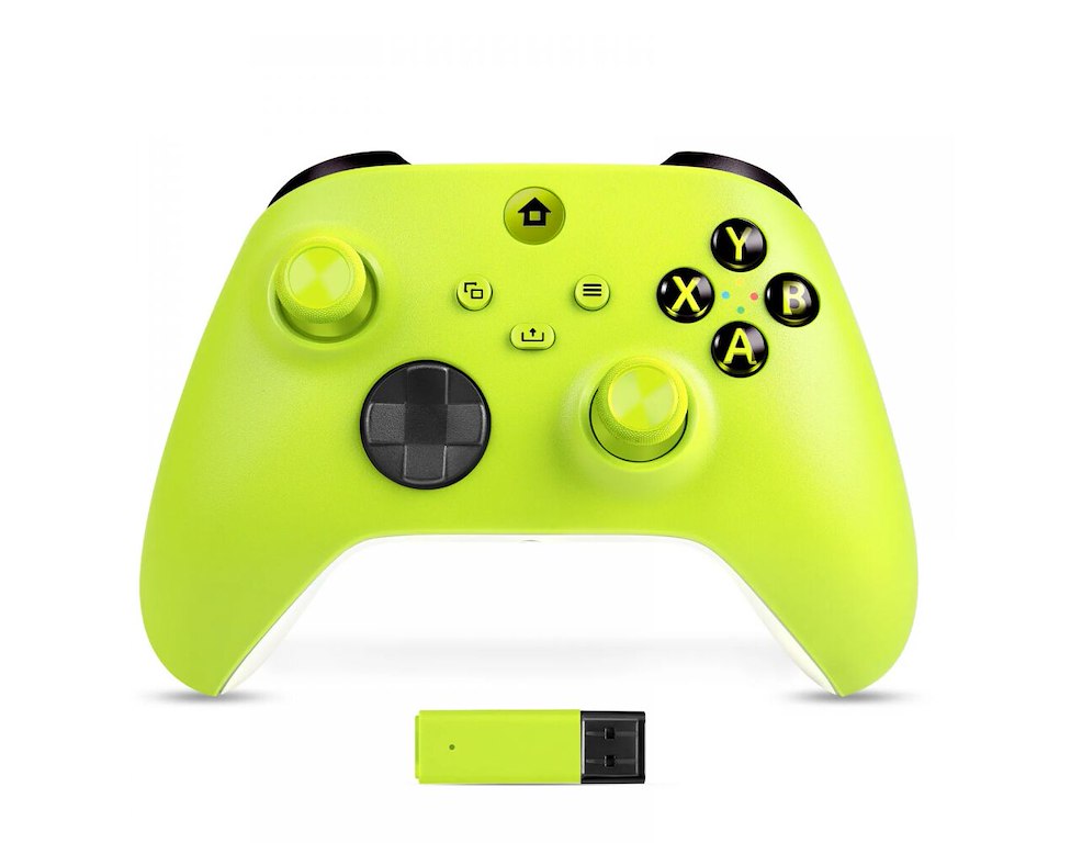 Joypad WIFI kontroler - XBOX One, XBOX X series, PC Windows, PS 3 zeleni