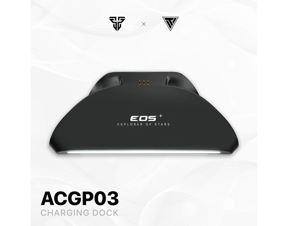 Joypad wireless charging Dock station Fantech ACGP03 WGP15 compatibile crni