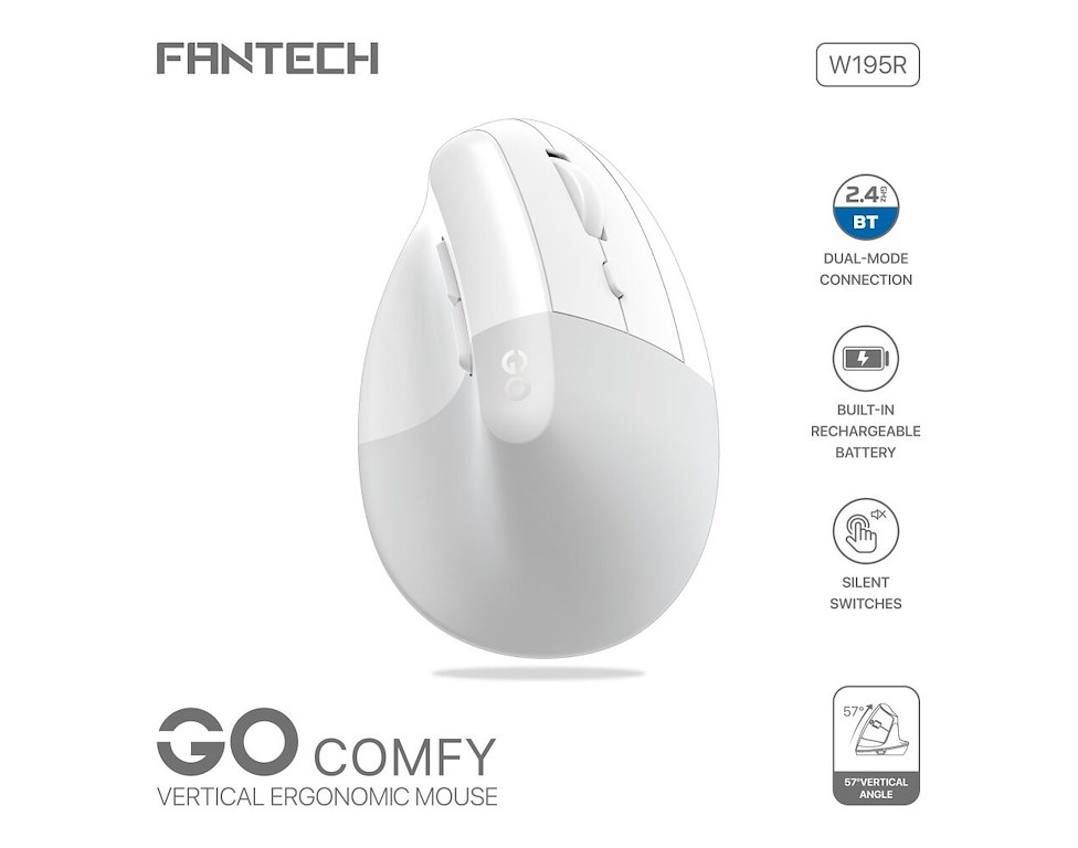 Mis Wireless Fantech W195R GO comfy beli