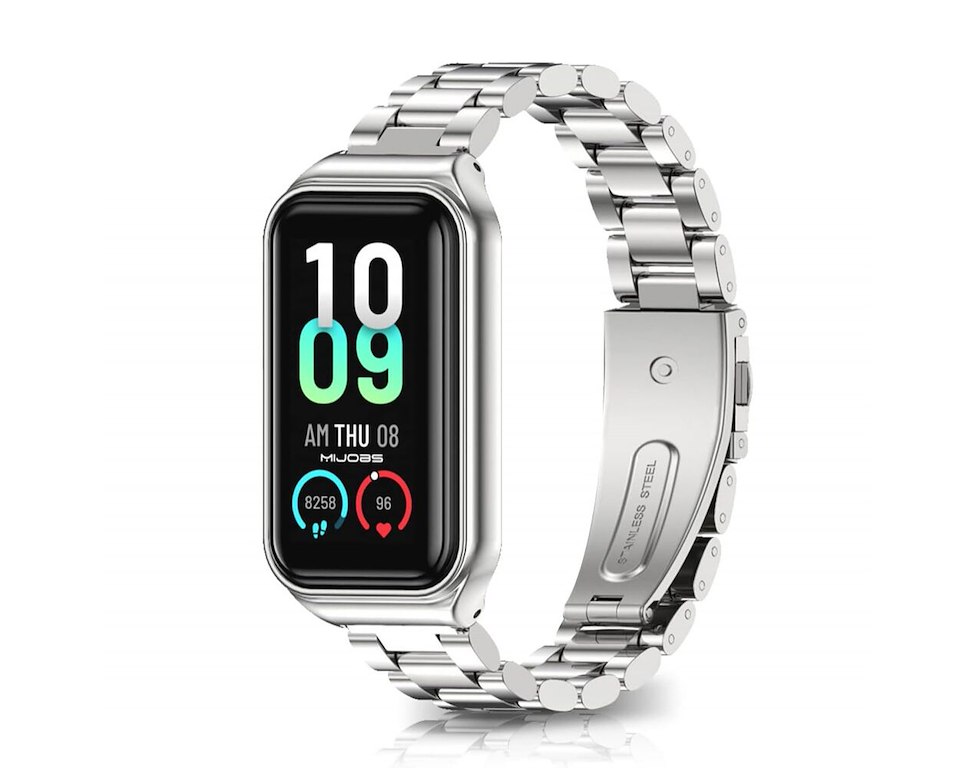 Narukvica - smart watch Xiaomi Band M7 metalna srebrna