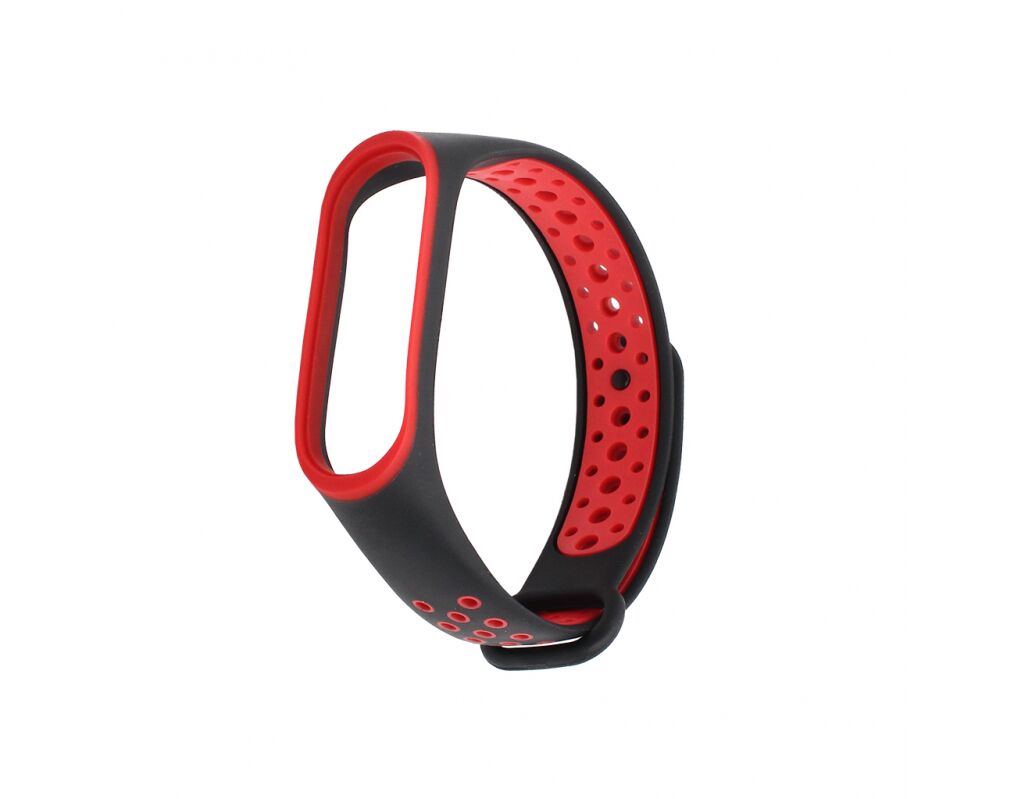 Narukvica - smart watch Xiaomi Mi Band M3/M4 crno crvena