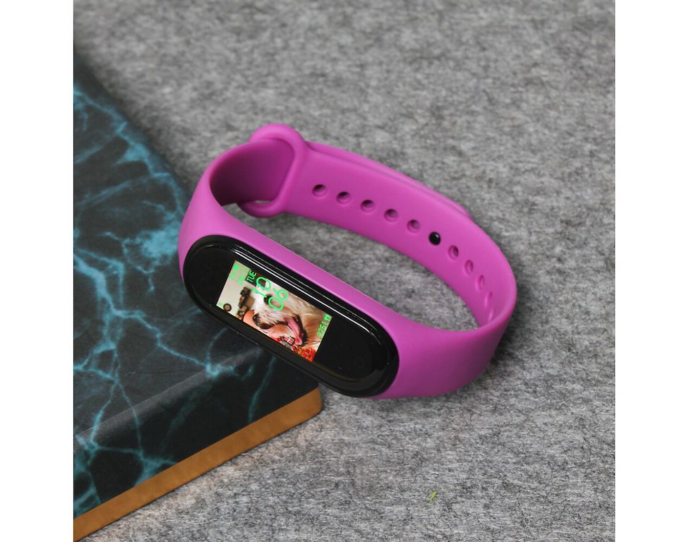 Narukvica - smart watch Xiaomi Mi Band M3/M4 ljubicasta