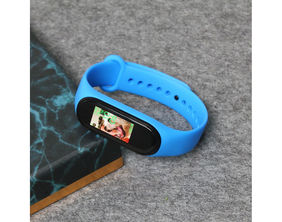 Narukvica - smart watch Xiaomi Mi Band M3/M4 plava