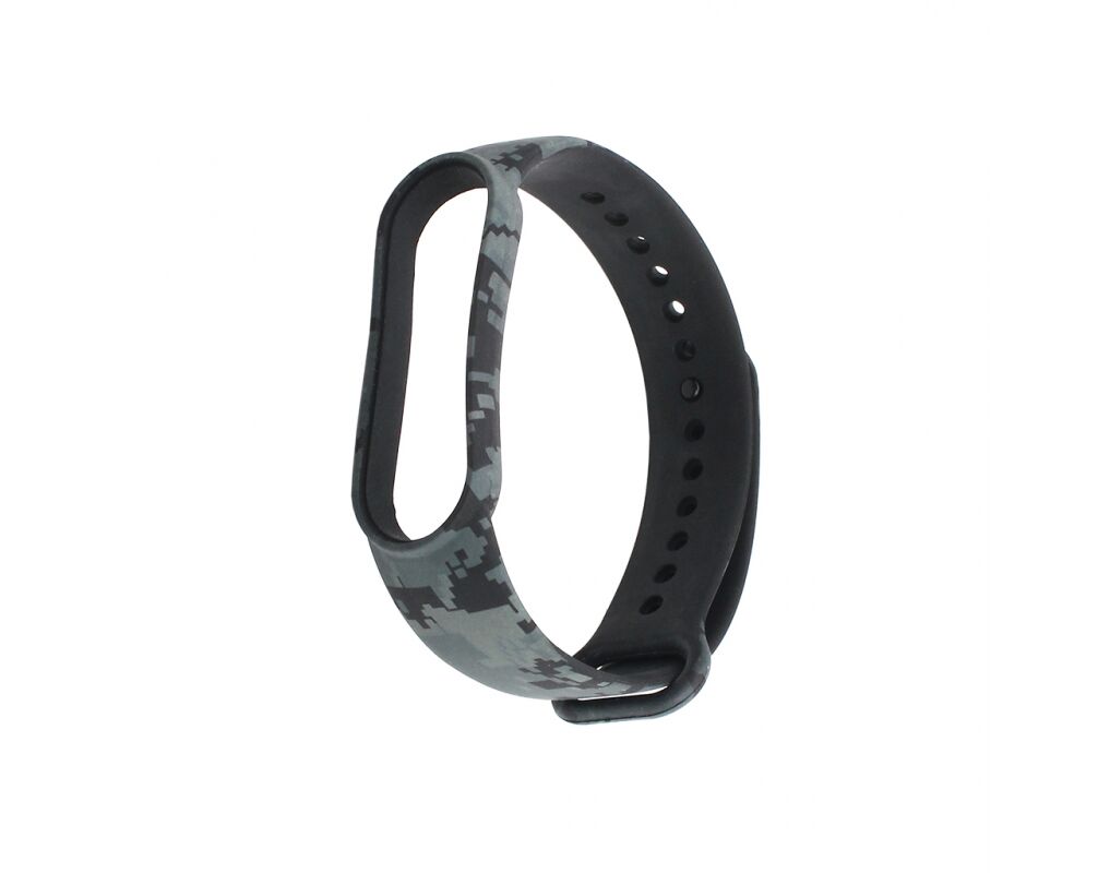 Narukvica - smart watch Xiaomi Mi Band M5/M6 army siva