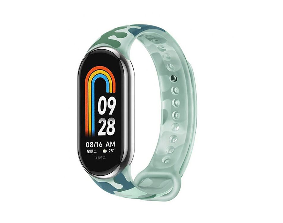 Narukvica - smart watch Xiaomi Mi Band M8/M9 maskirna zelena