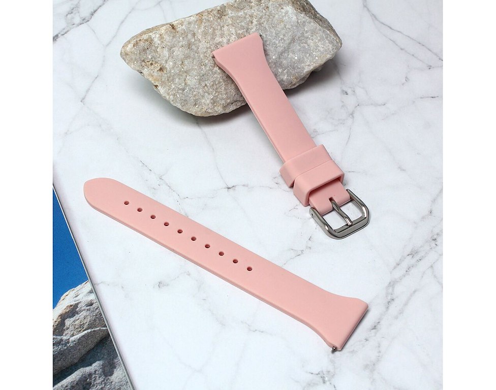 Narukvica flet - smart watch Samsung 4, 5 20mm roze