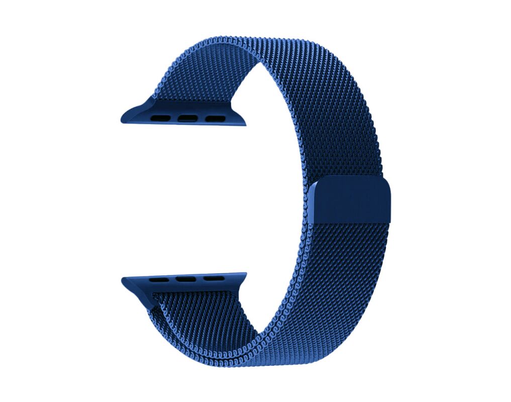 Narukvica metalik - iPhone Apple watch 42mm plava