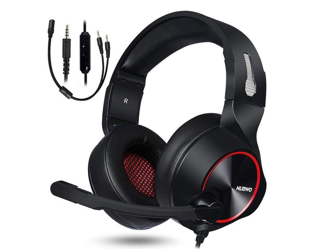 Slusalice Gaming Nubwo N11D 3.5mm crno crvene