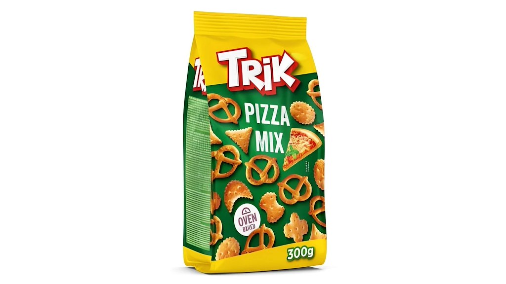 TRIK Krekeri Mix Pizza, 300g