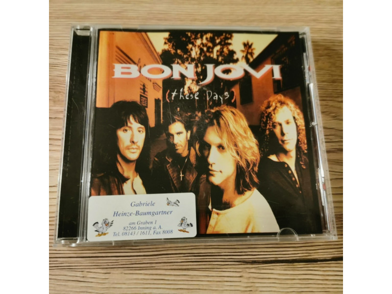 Bon Jovi - These days