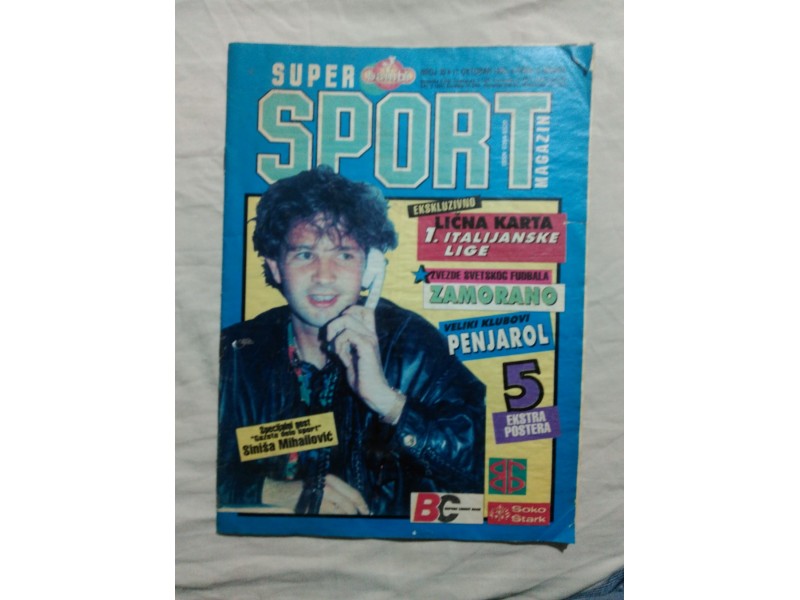 Super Sport broj 30, Sinisa Mihajlovic