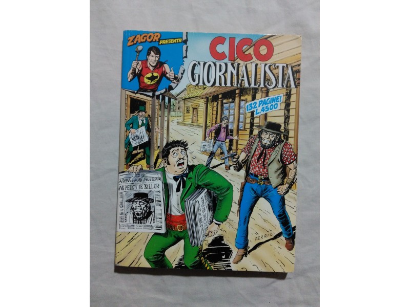 Zagor, Cico Giornalista
