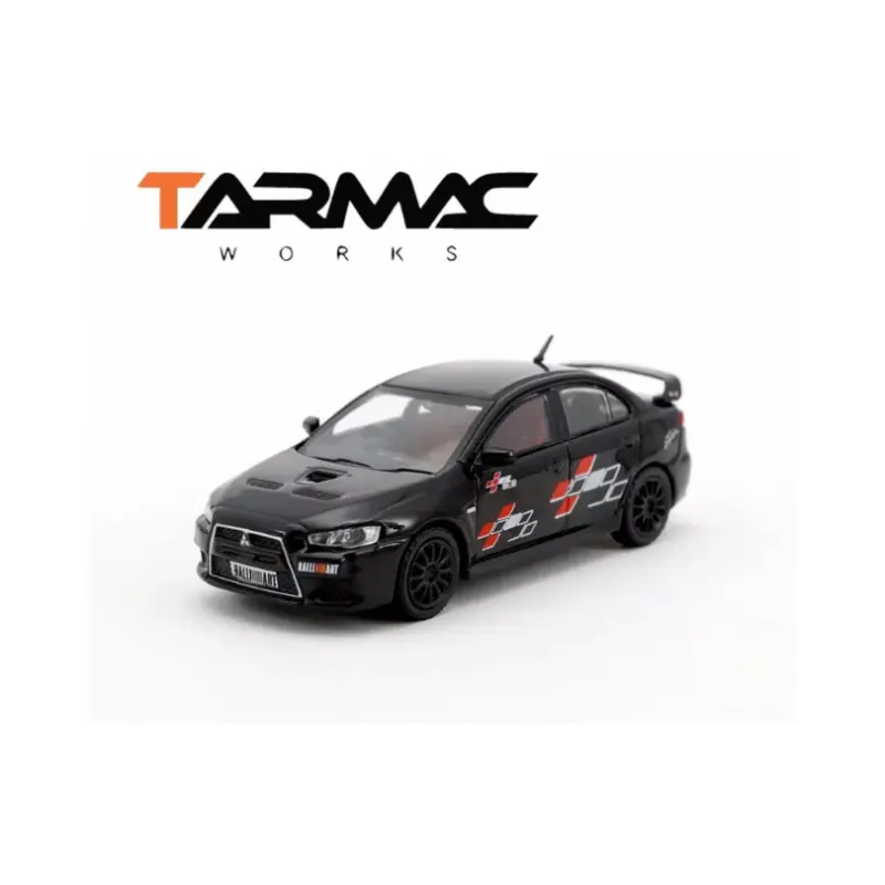 Mitsubishi Lancer Evo X Ralliart Edition Black, 1:64