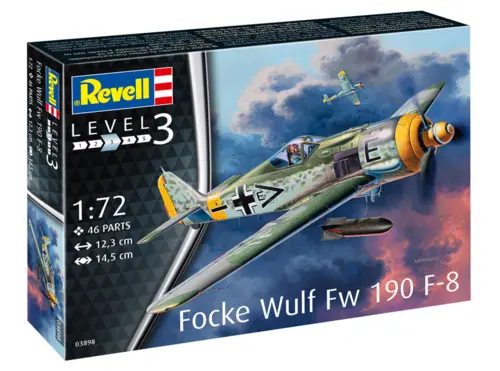 Revell Maketa Focke wulf fw190 f-8