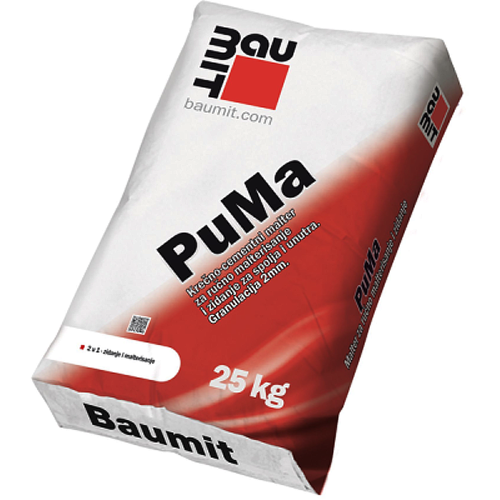 BAUMIT PUMA MALTER ZA MALTERISANJE I ZIDANJE 25KG