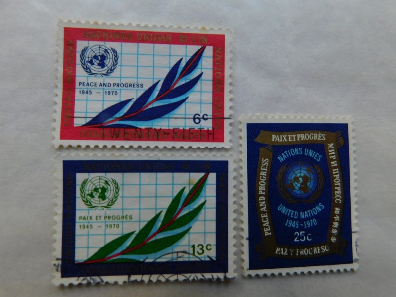 UN NEW YORK 1970 KOMPLET SERIJA