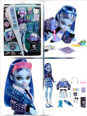 Monster High Abbey Bominable Fearbook- novo