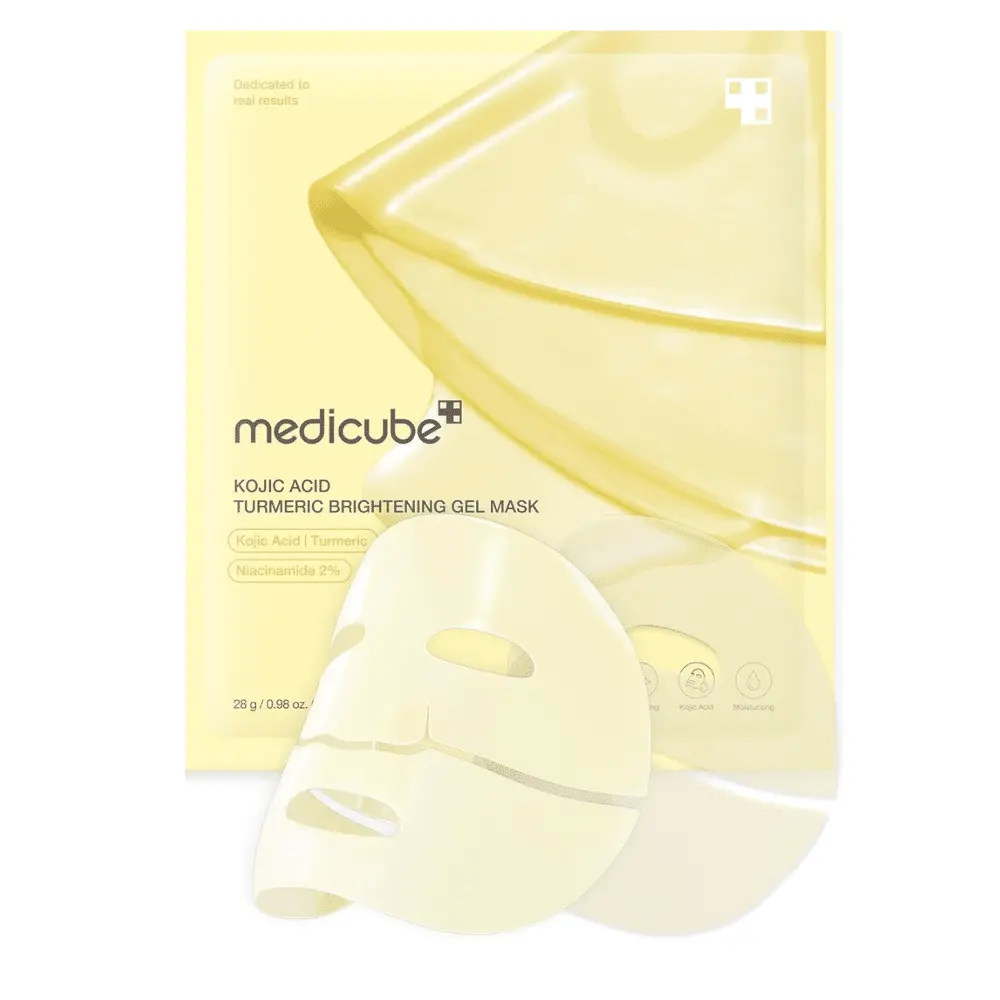 Medicube Gel maska za lice Kojic Acid Turmeric Brightening, 28g