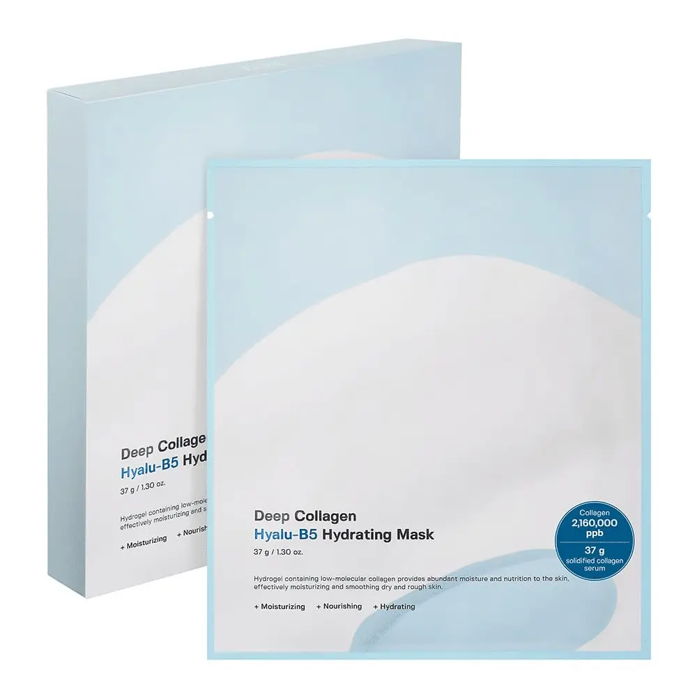 Sungboon Editor Maske za lice Deep Collagen Hyalu-B5 Hydrating, 37g, 4 komada