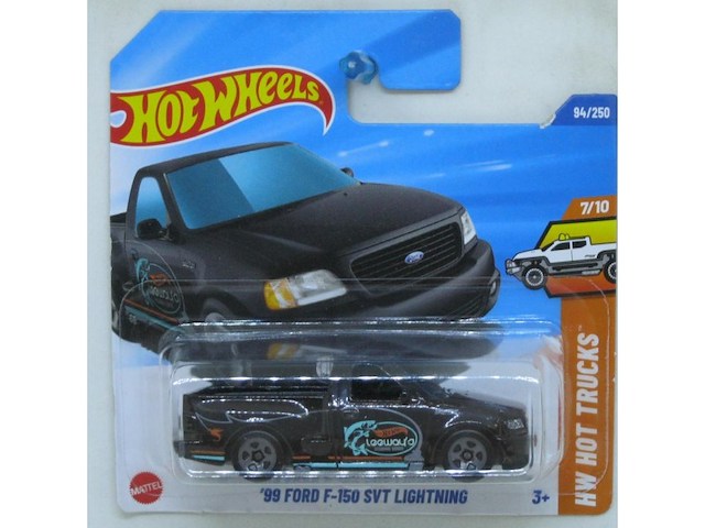 hot wheels ford F-150 `99 lightning