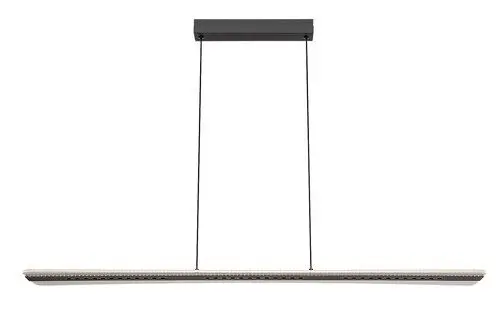 Rabalux Linijska visilica LED 40W, 3000K, 100cm, Crna