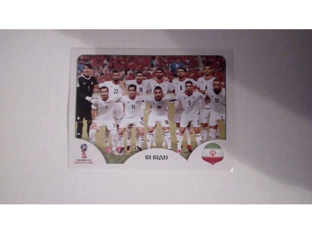 Panini FIFA 2018 Russia sličica broj 161