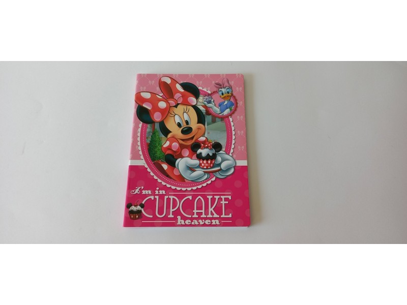❗NOVO: Sveska A5 sa linijom Disney Minnie Kids CUPCAKE