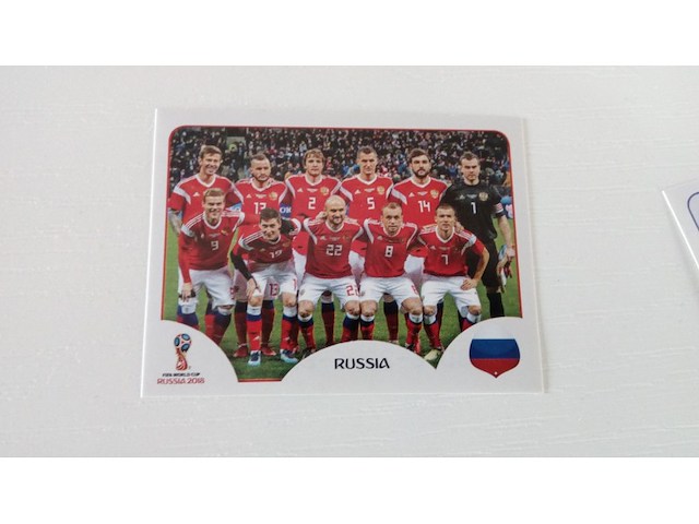 Panini FIFA 2018 Russia sličica broj 021