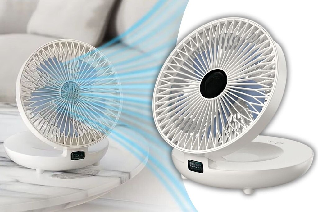 Prenosni mini ventilator CooliPix, 3 brzine, USB    Hlađenje