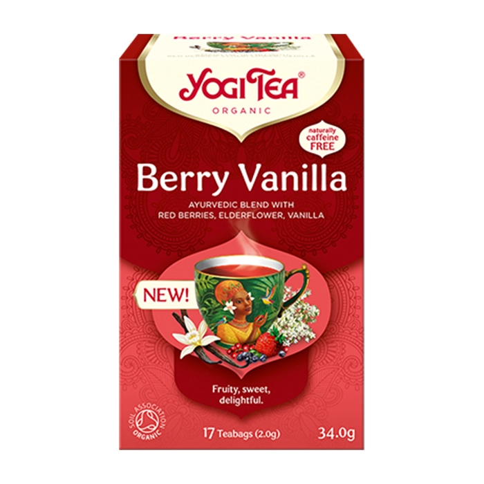 Yogi Tea Berry Vanilla čaj 17 kesica 34g