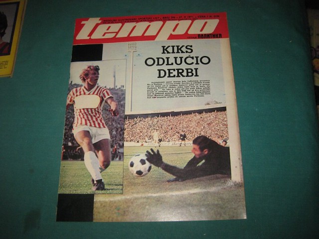 Tempo br.296 (1971)  Nedeljni ilustrovani sportski list