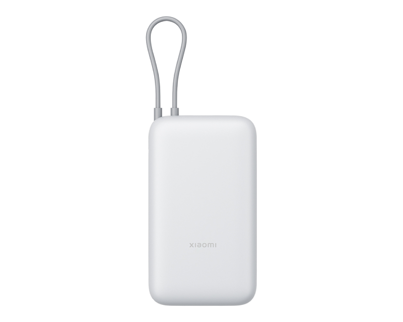 XIAOMI Power Bank 20000mAh (Integrated Cable) GL Light Gray BHR9738GL