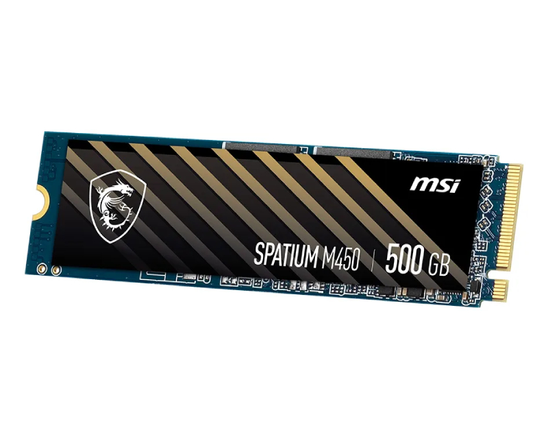 MSI SPATIUM M450 500GB PCIe 4.0 NVMe M.2 SSD