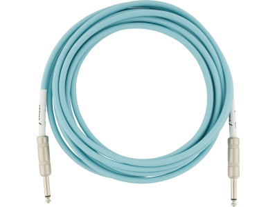 Fender PRIBOR Original Series Instrument Cables Daphne Blue 15ft