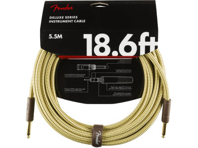 Fender PRIBOR Deluxe 18.6 Instrument Cable Tweed