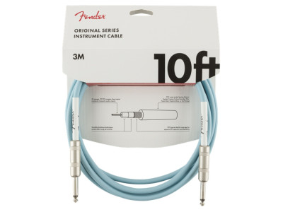 Fender PRIBOR Original 10 Instrument Cable Daphne Blue