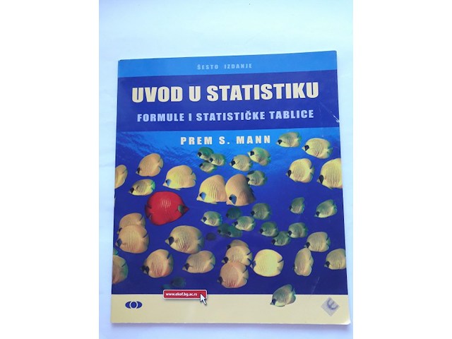 Uvod u statistiku, formule i statističke tablice