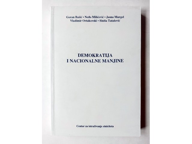 DEMOKRATIJA I NACIONALNE MANJINE