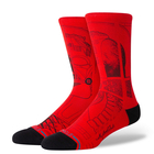 UNISEX ČARAPE STANCE VADER SW RED L CREW MED