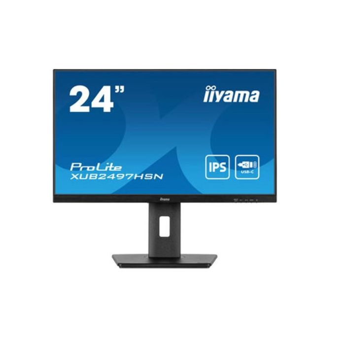Monitor 23.8" Iiyama XUB2497HSN-B2 IPS 1920X1080/100Hz/1ms/HDMI/DP/USB-C/zvučnik