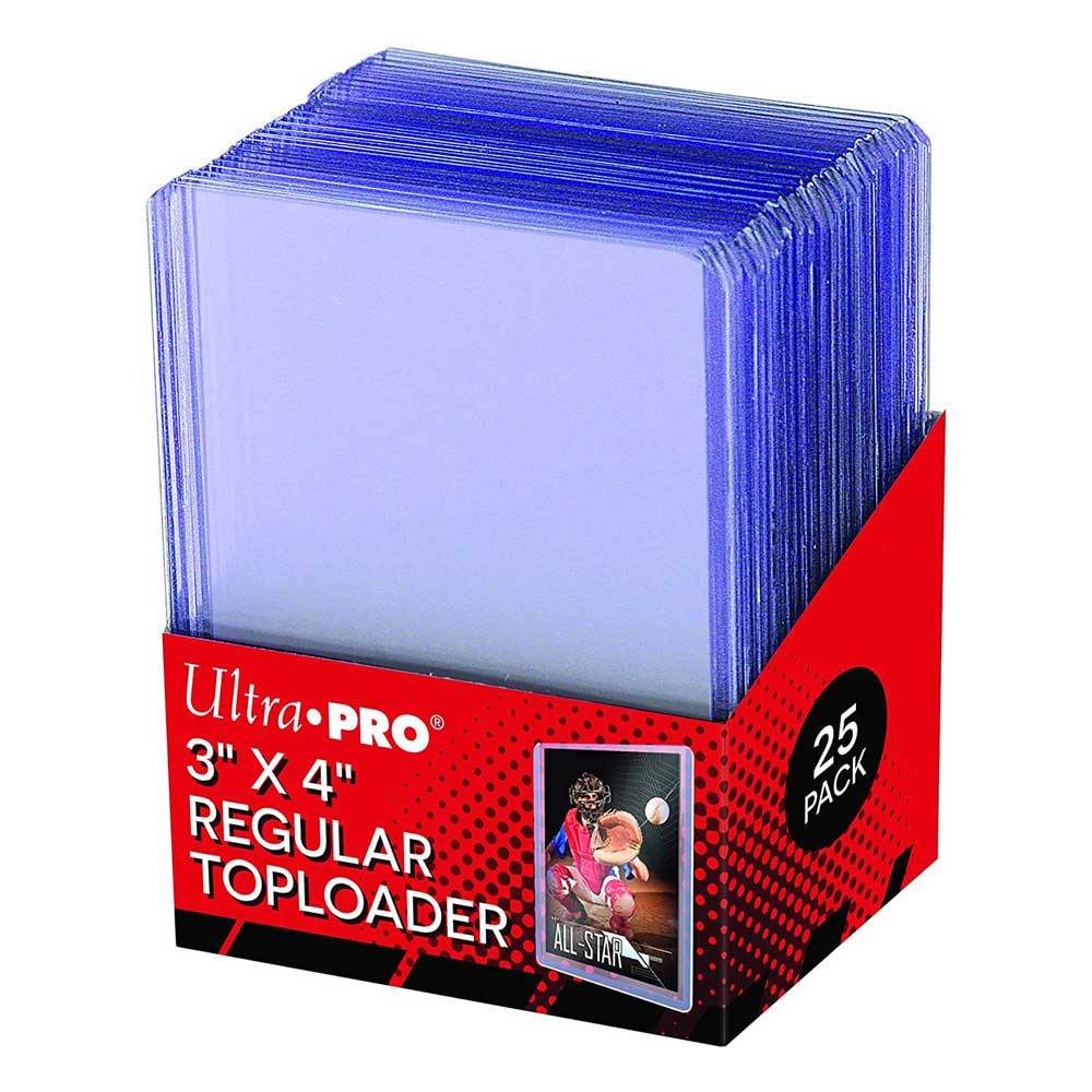 3x4" Clear Regular Toploader (25ct Pack)
