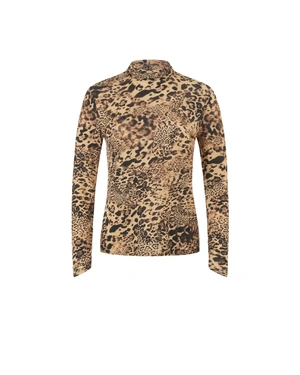 ELEGANTNI TOP SA LEOPARD PRINTOM, OD LIOCELA I VUNE
