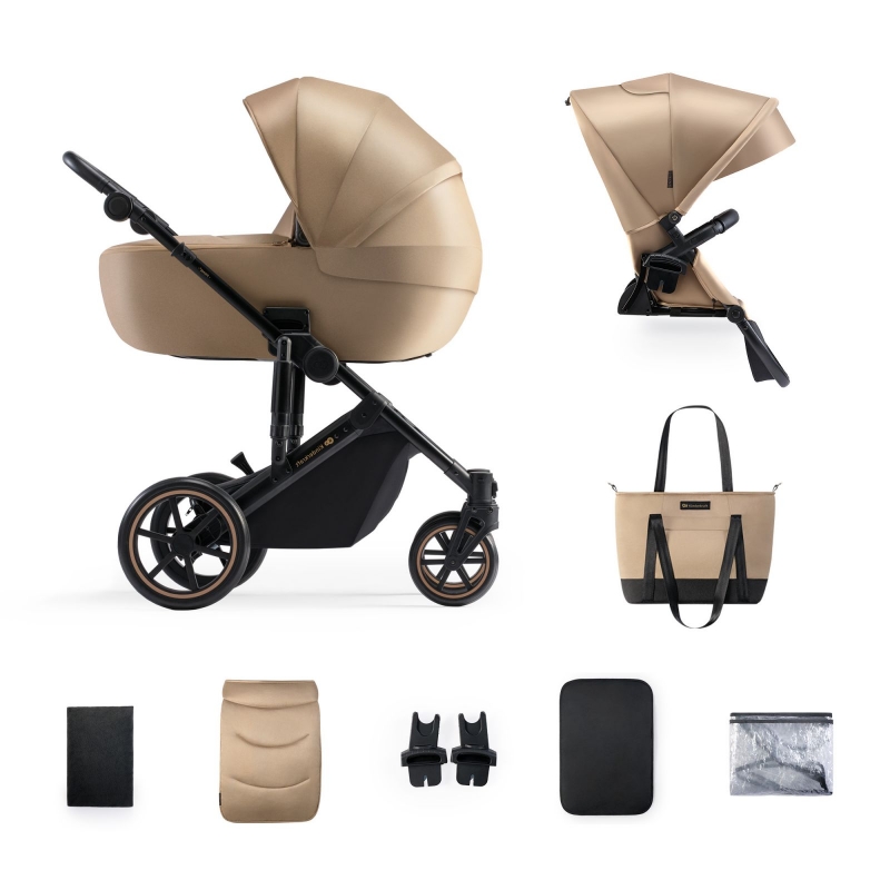 Kinderkraft Prime 2 kolica 2u1 Sandrose Beige