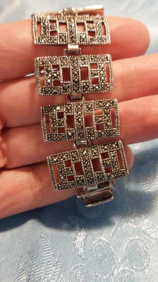 srebro filigran narukvica