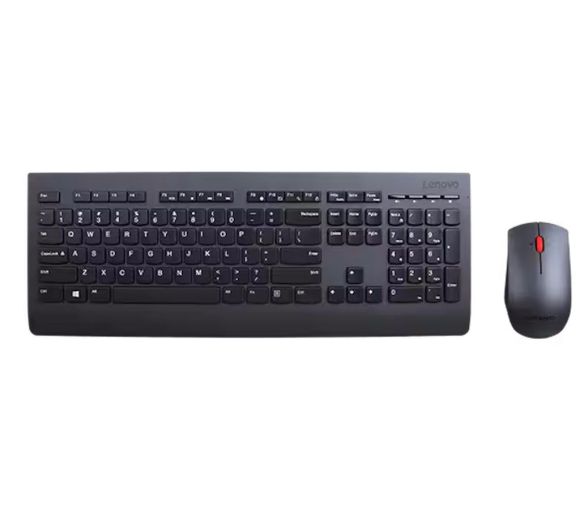 Lenovo - Lenovo Professional Wireless Keyboard and Mouse Combo - UK English