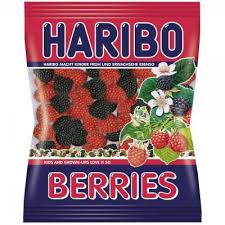 *Haribo berries 100g