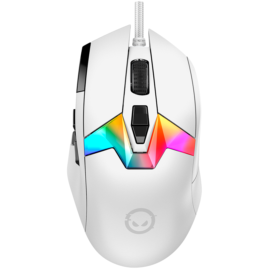 LORGAR MSP80, 8000 Hz Gaming Mouse Pro, White, LRG-MSP80-WH
