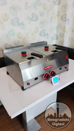 Profesionalna Plinska Friteza 2x8L LPG